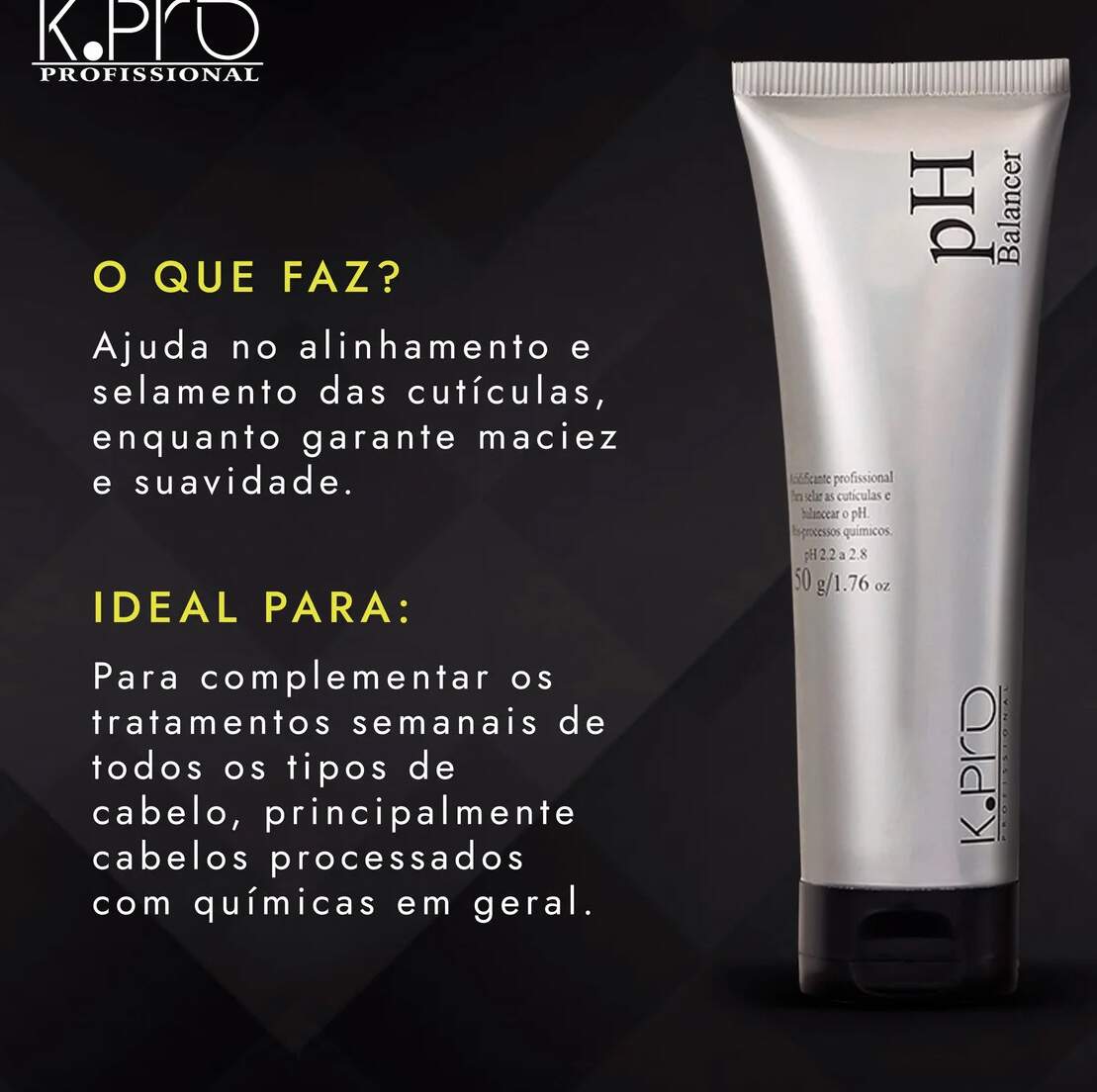 Acidificante KPRO pH Balancer Tratamento Capilar 50g - DANI CASSIANO MAKEUP & ESMALTERIA