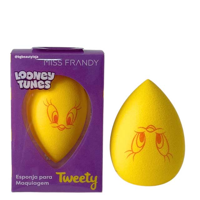 Esponja Piu Piu Tweety Looney Tunnes Miss Frandy - DANI CASSIANO MAKEUP ...