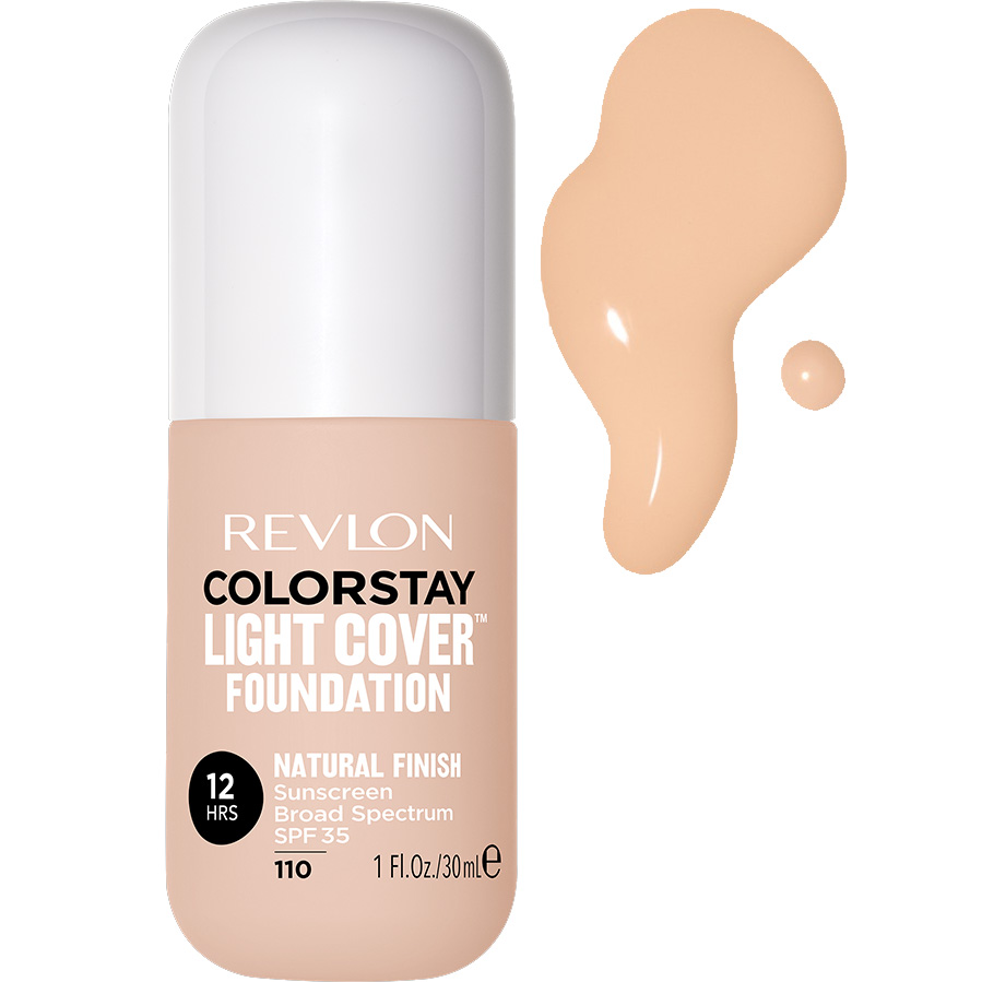 Base Revlon Light Cover 110 Ivory Colorstay Spf 35 Liquid Foundation ...