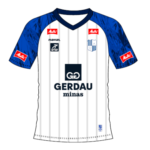 Camisa Masc. Viagem Atleta Gerdau Minas 2025- Branca - MINAS STORE