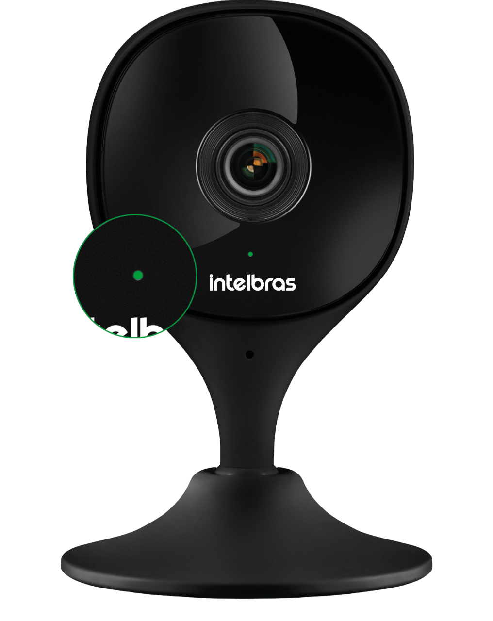 Câmera IP Interna Wi-Fi iMX C Black Intelbras