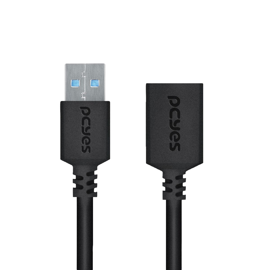 Cabo USB A 3.0 Macho para USB A 3.0 Femea 1 Metro PCYes