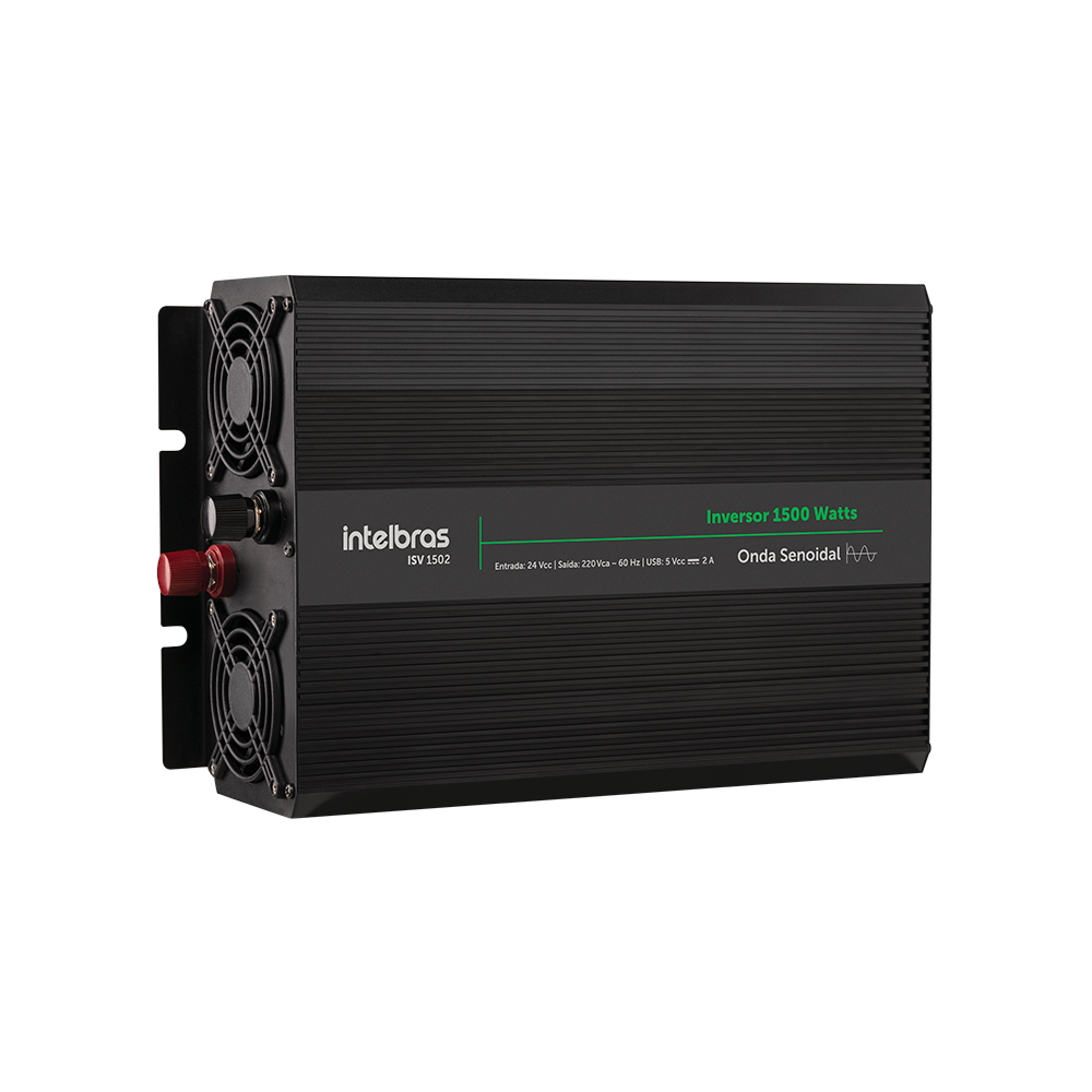 Inversor 1500 W Solar Off Grid Onda Senoidal Pura ISV 1502 Intelbras