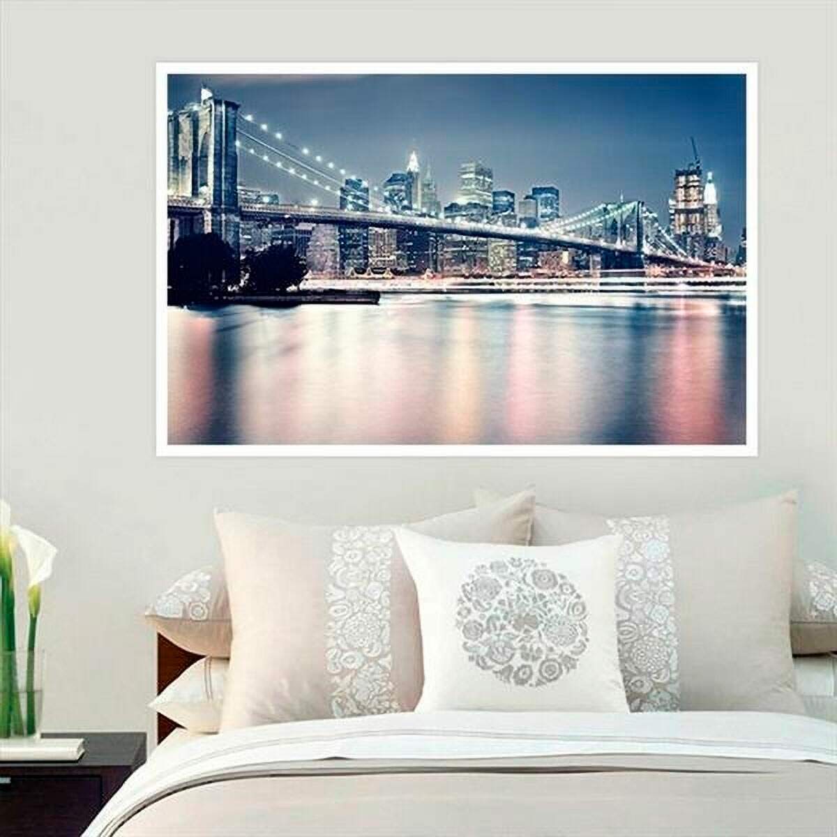 Painel Adesivo Para Parede Ponte e rio