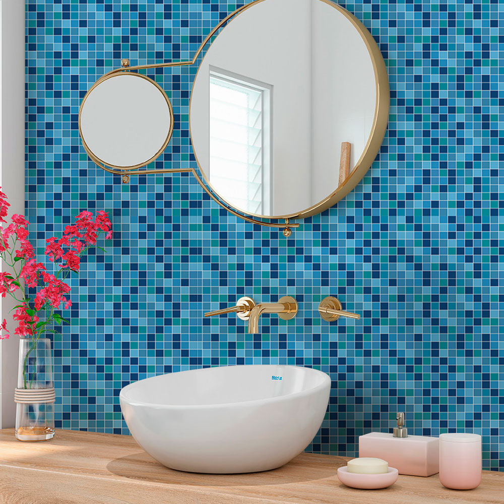 Papel de Parede - Pastilha - Mod 1 - Fran Adesivos de Parede