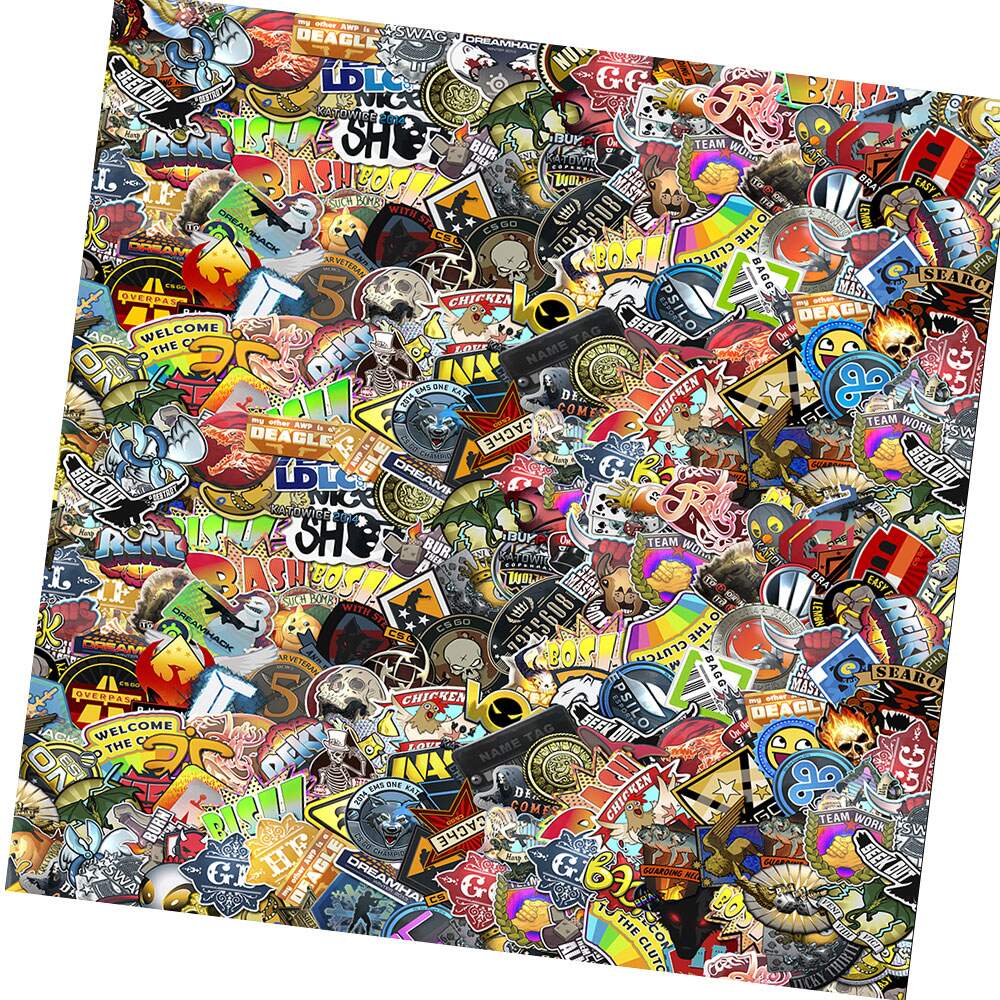 Adesivos Sticker Bomb Mod - 24 - Fran Adesivos de Parede