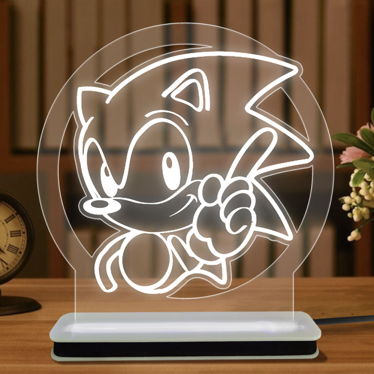 Luminária de Led e Acrílico Sonic - Fran Adesivos de Parede