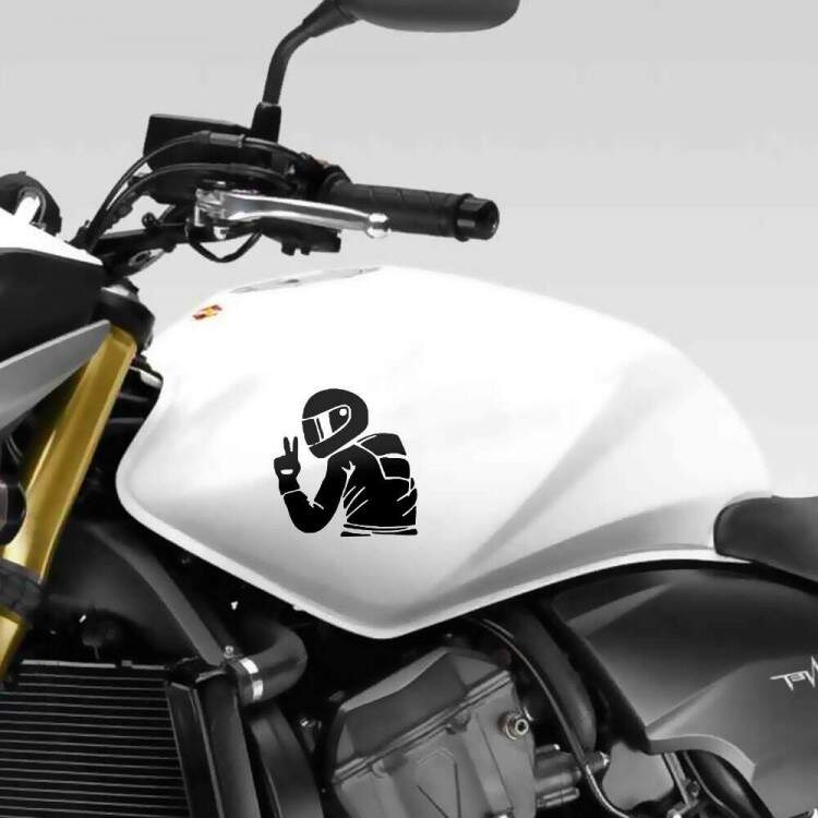 Adesivo para Moto Motoqueiro - Personalize sua moto em minutos