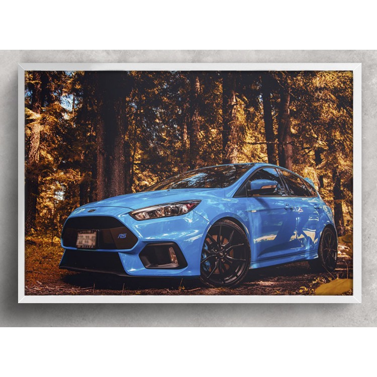 Quadro Decorativo Carro Ford Fiesta - Decore com Estilo | Fran Adesivos