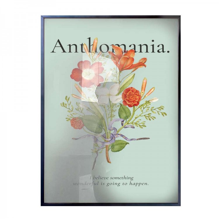 Quadro Decorativo Floral Contemporâneo | Arranjo de Flores Anthomania