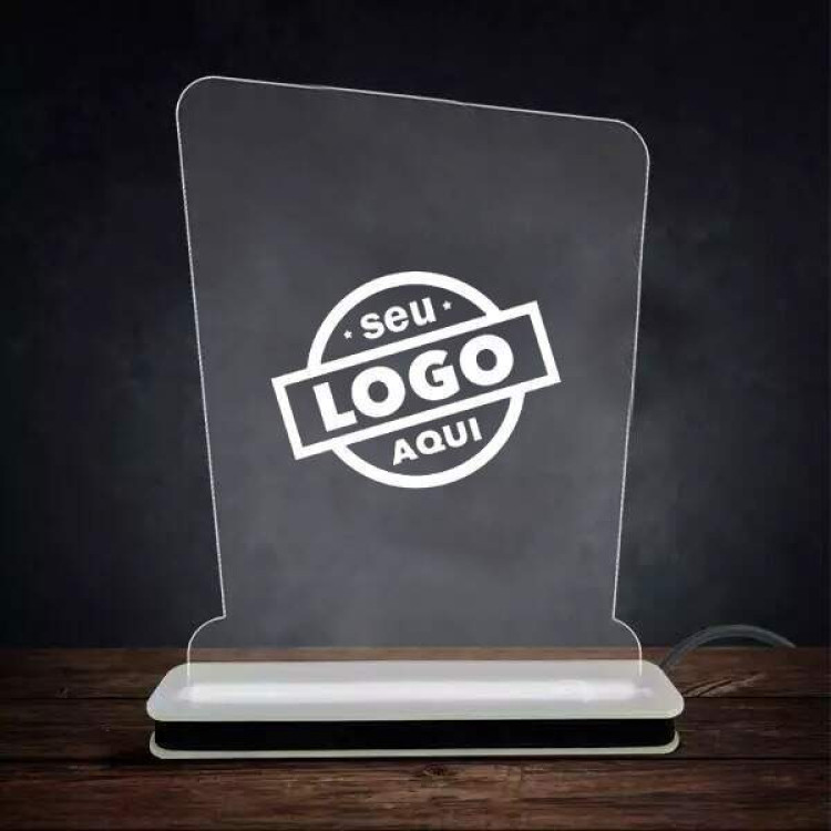 Luminária Personalizada com Sua Logo | Fortaleça Sua Marca | Fran Adesivos