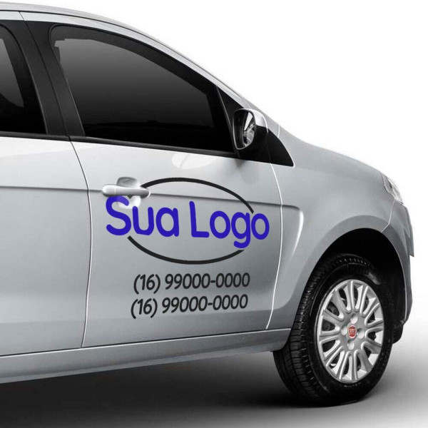Adesivo Personalizado para Lateral de Carro | Destaque sua Marca