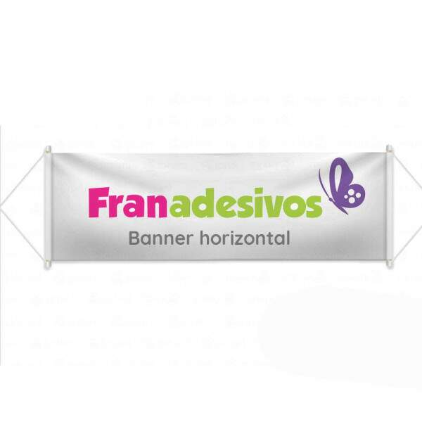 Banner Personalizado em Lona Horizontal | Fran Adesivos
