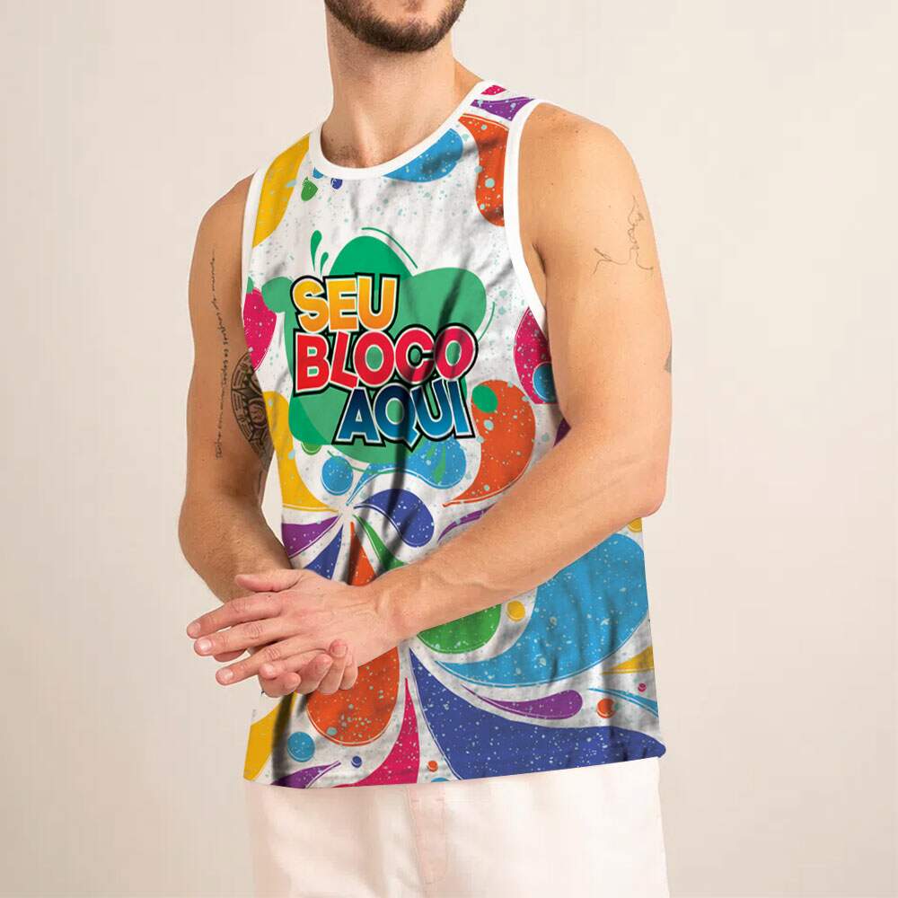 Abada Personalizado Azul, Verde e Branco - Modelo 14 - Fran Adesivos de ...