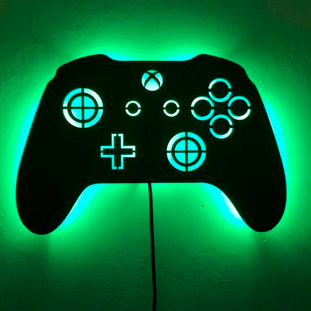 Luminária Decorativa Controle de Vídeo-Game para Parede - Transforme ...