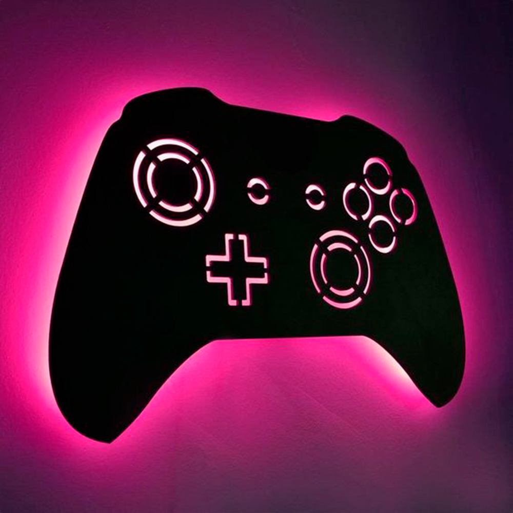 Luminária Decorativa Controle de Vídeo-Game para Parede - Transforme ...