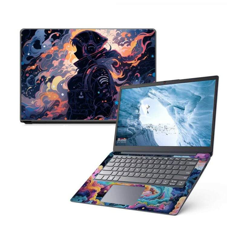 Adesivo para Notebook Astronauta Anime - Fran Adesivos de Parede
