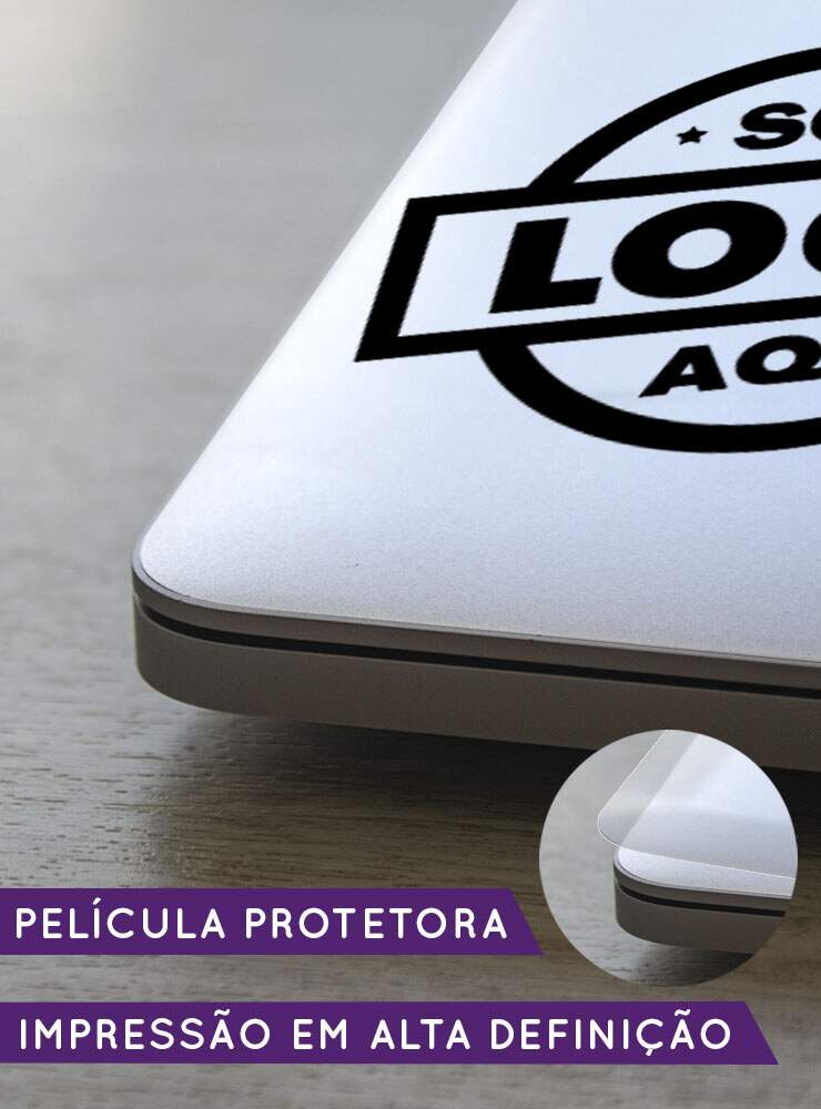 Adesivo para Notebook Personalizado Tampa e Interno - Fran Adesivos de ...
