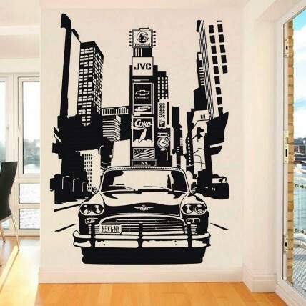 Atraentes Adesivos de Parede Monumentos | Fran Adesivos