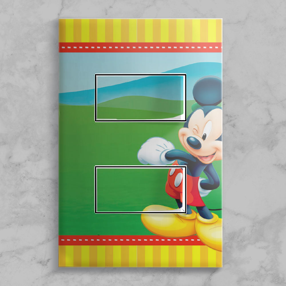 Interruptor Impresso Mickey Mouse
