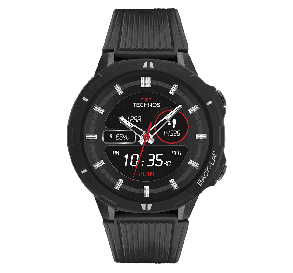 Relógio Smartwatch Technos Masculino Connect Sports - TSPORTSAA/8P ...