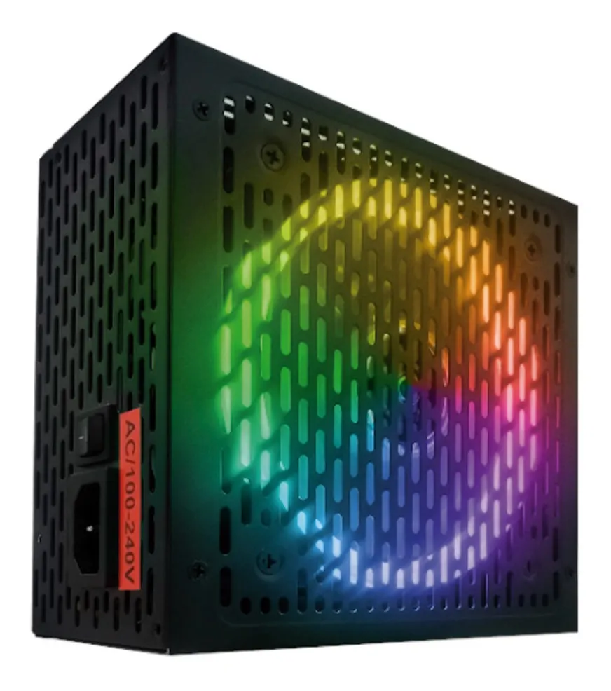 FONTE REAL 500W POWER SUPPLY RAINBOW SERIES 80PLUS BRONZE RGB-500W BRX