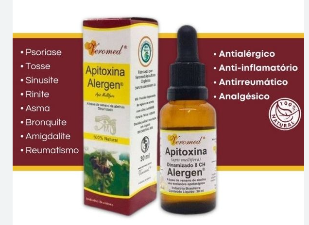 Apitoxina - 30ml - Eficácia Farmácia - Farmácia de Manipulação