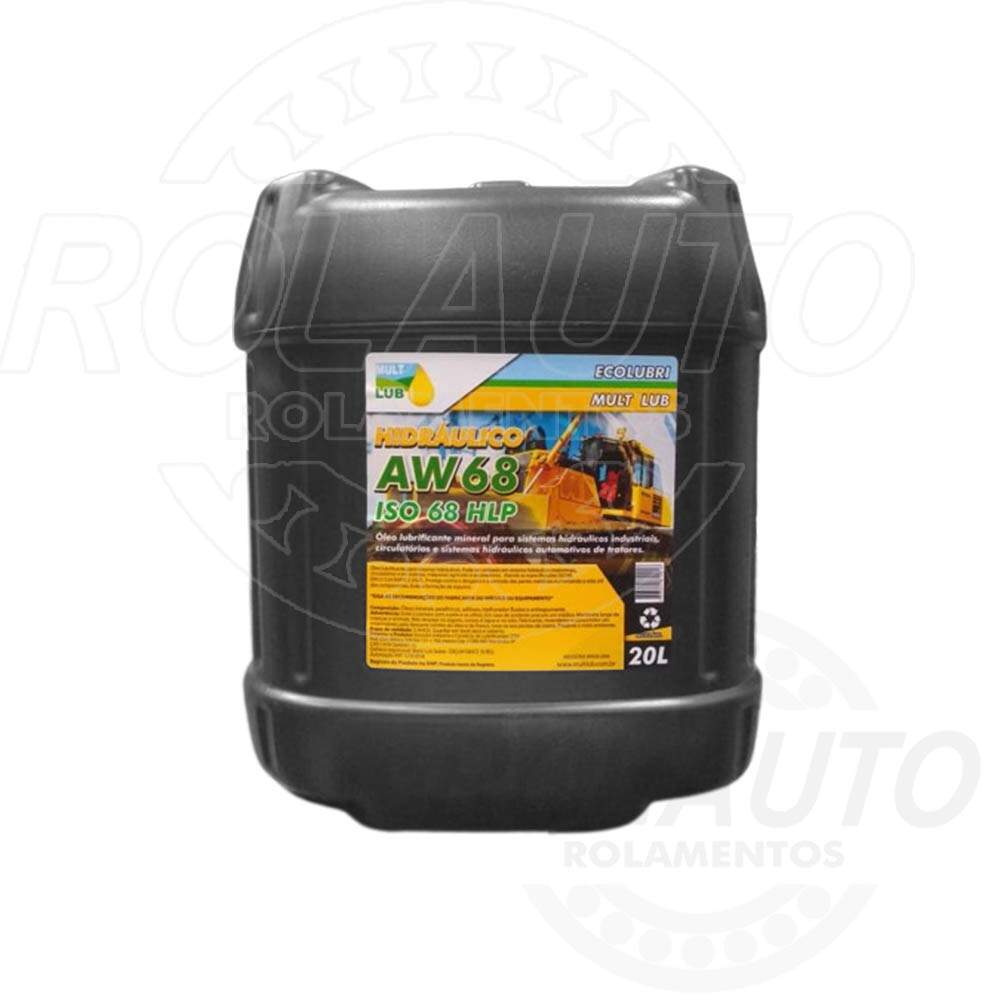 OLEO HIDRAULICO AW 68 20 LTS MULT LUB - Rolauto Rolamentos