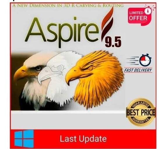 Aspire Artcam Vetores Dxf - Kit Completo Para Cnc Router