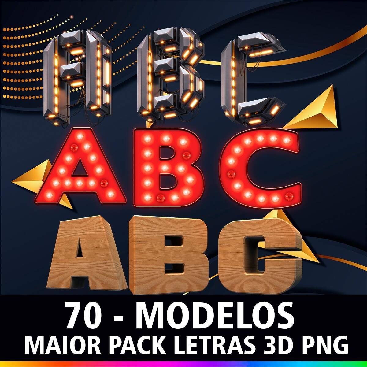 Letras Em 3d PNG Images, Vetores E Arquivos PSD - vitrinedossonhos.com.br