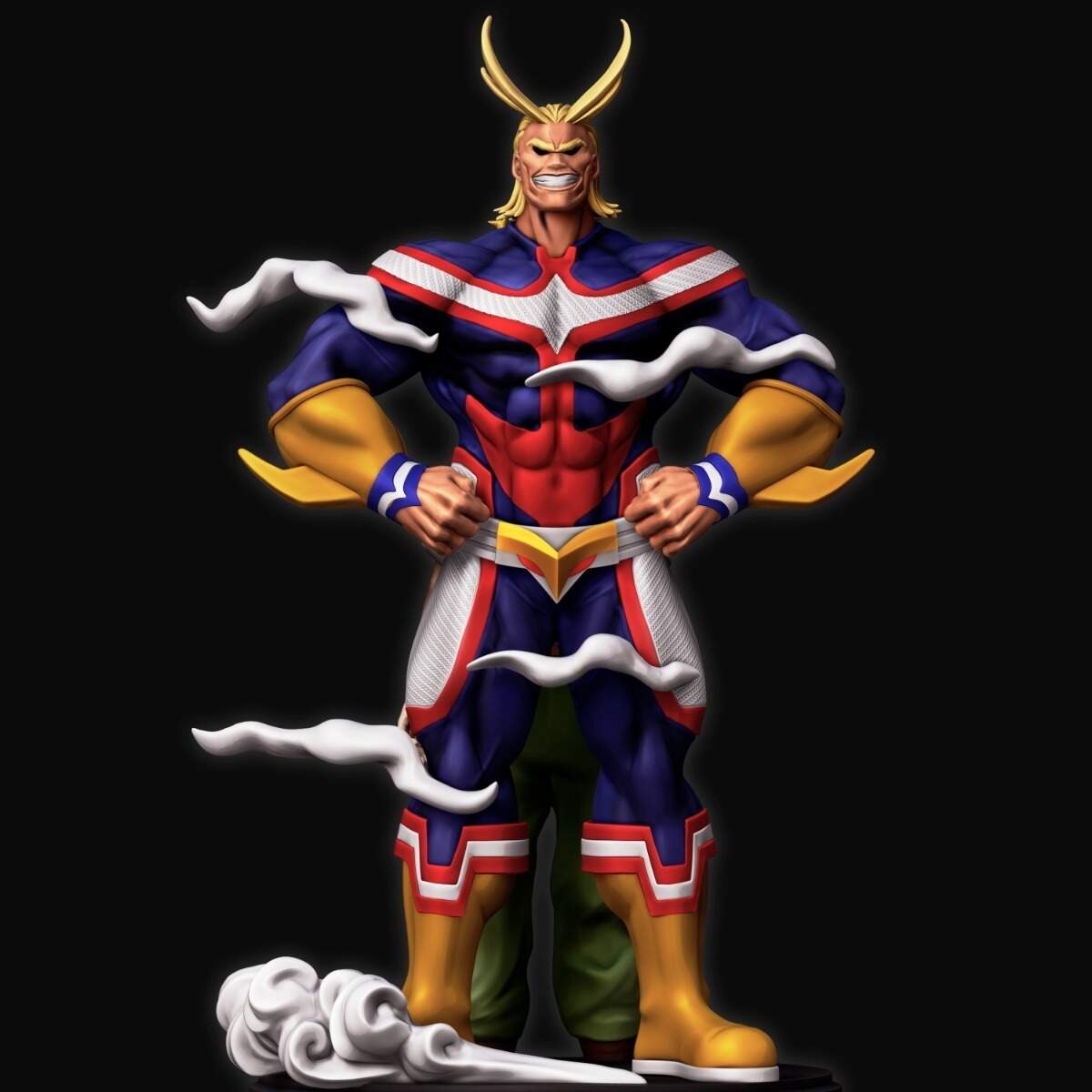 Boku No Hero All Might Thin And Strong Archivos Stl Obj 3d