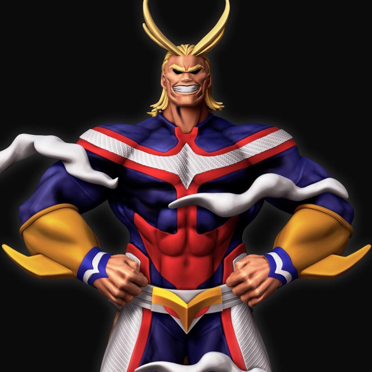 Boku No Hero All Might Thin And Strong Archivos Stl Obj 3d