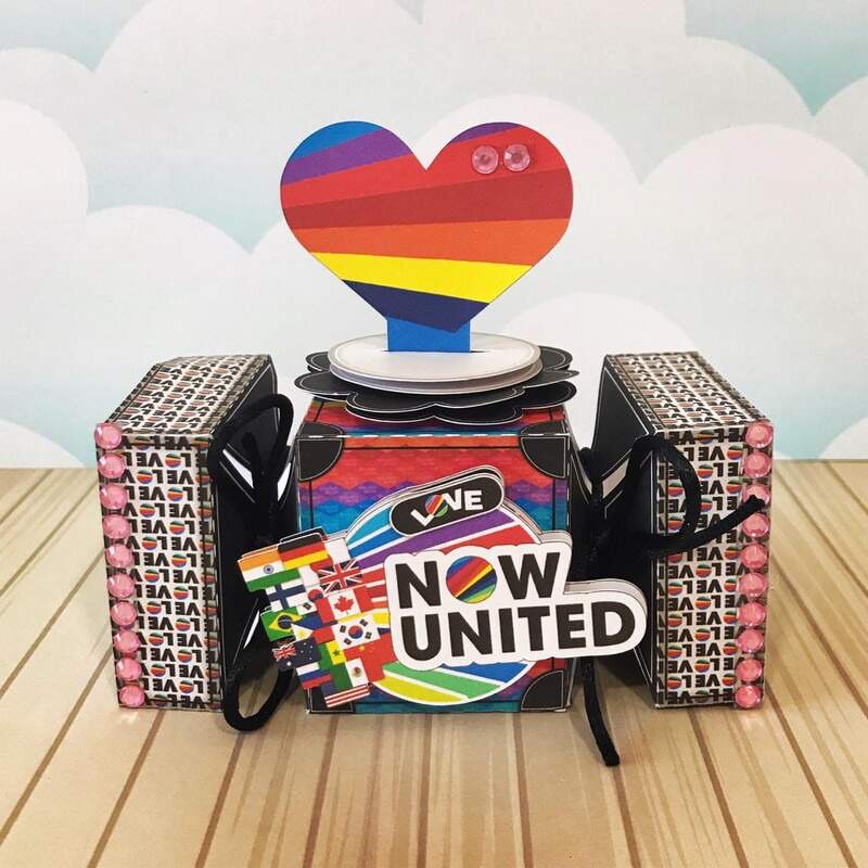 Now United 3d 50 Itens Milk, Bala, Cone, Cx De Som