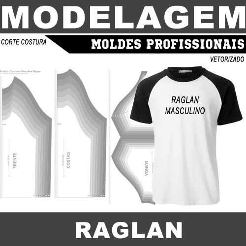 Modelagem Camiseta Raglan Adulto Moldes Profissionais Corel Modelagem Camiseta Raglan Adulto Moldes Profissionais Corel
