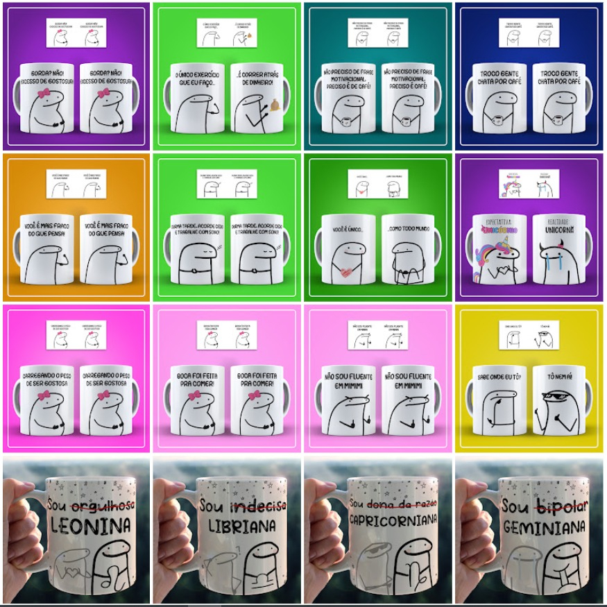 Criatividade Total: Artes Flork +700 Designs Sublimação - Arquivos ...