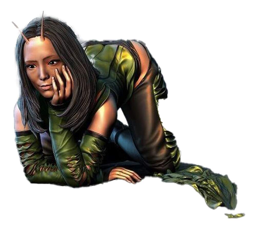 Action Figure Marvel Stl Gotg Mantis +nsfw 3 - Arquivos Silhouette e scanncut Papéis Especiais