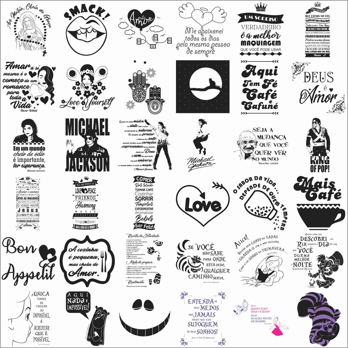 Vetores Para Frases Decorativas Em Corel Draw