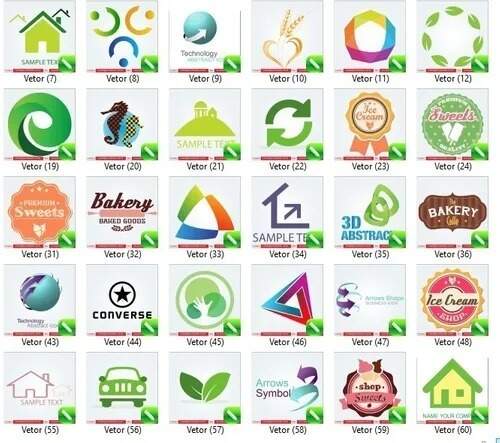 Pacote 1000 Vetores De Logos Para Designer Corel Draw