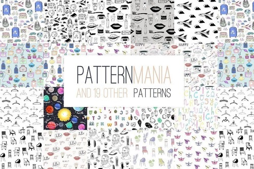 Patternmania Patrones Fondos Dibujos Vectorizado Eps Png Jpg