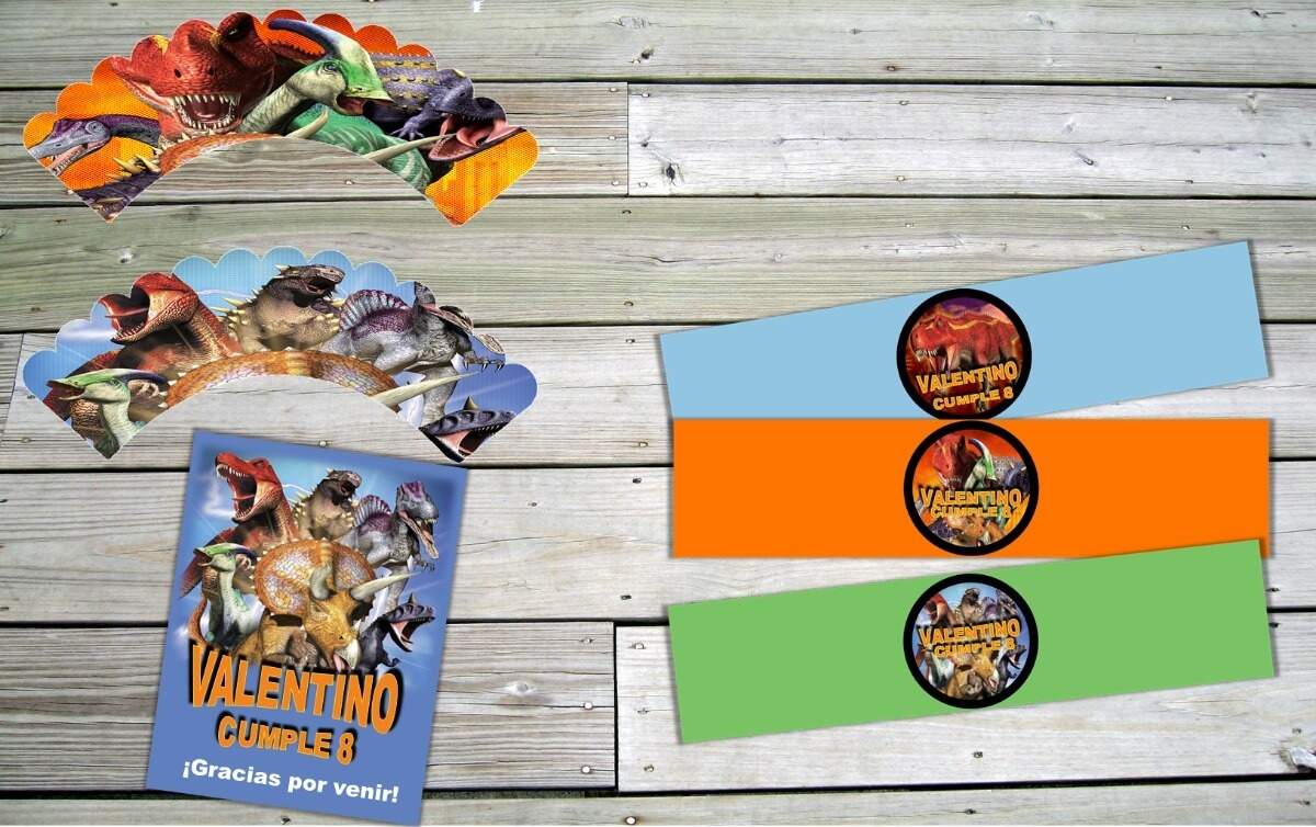 Kit Imprimible Dino Rey