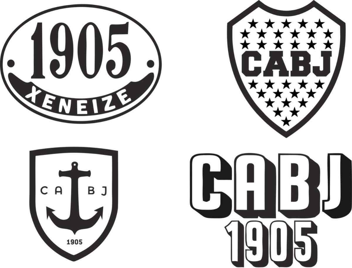 Vector Boca Juniors Editable Calcos Plotter Serigrafia - Arquivos ...