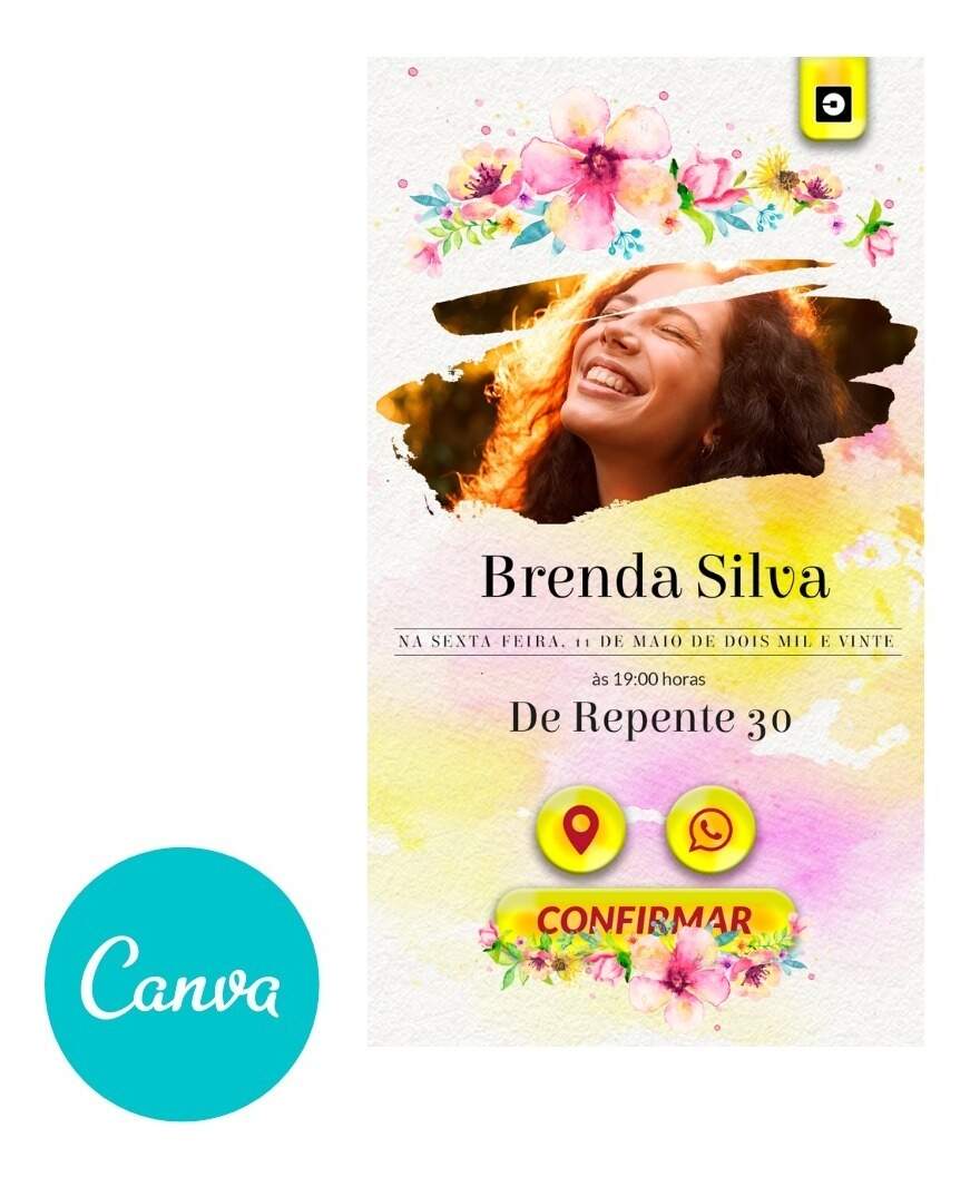 Canva Pack Convites Interativo Crie E Venda - 36 Templastes - Arquivos ... Canva Pack Convites Interativo Crie E Venda - 36 Templastes - Arquivos ...