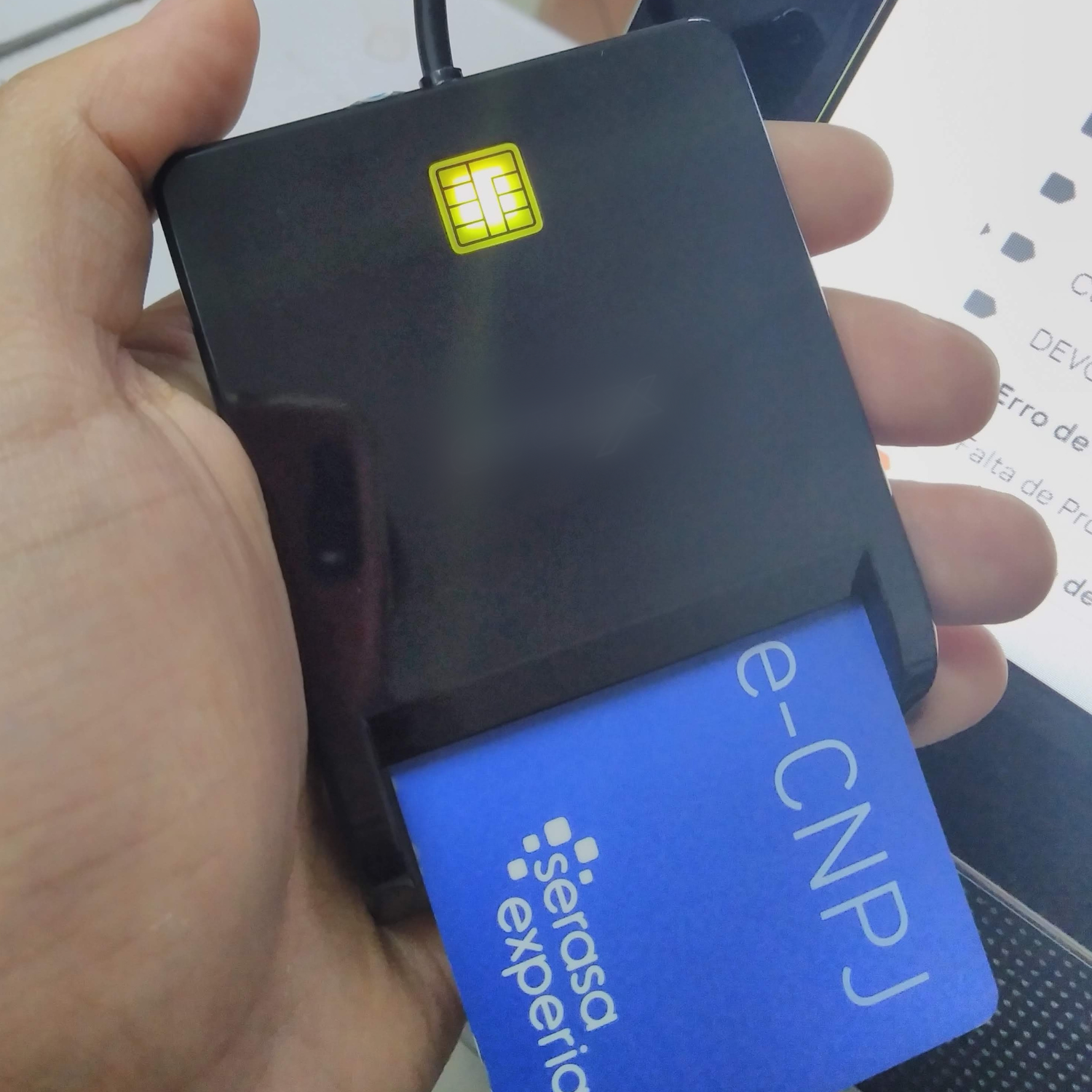 Leitor De Cartão Smart Card Certificado Digital A3