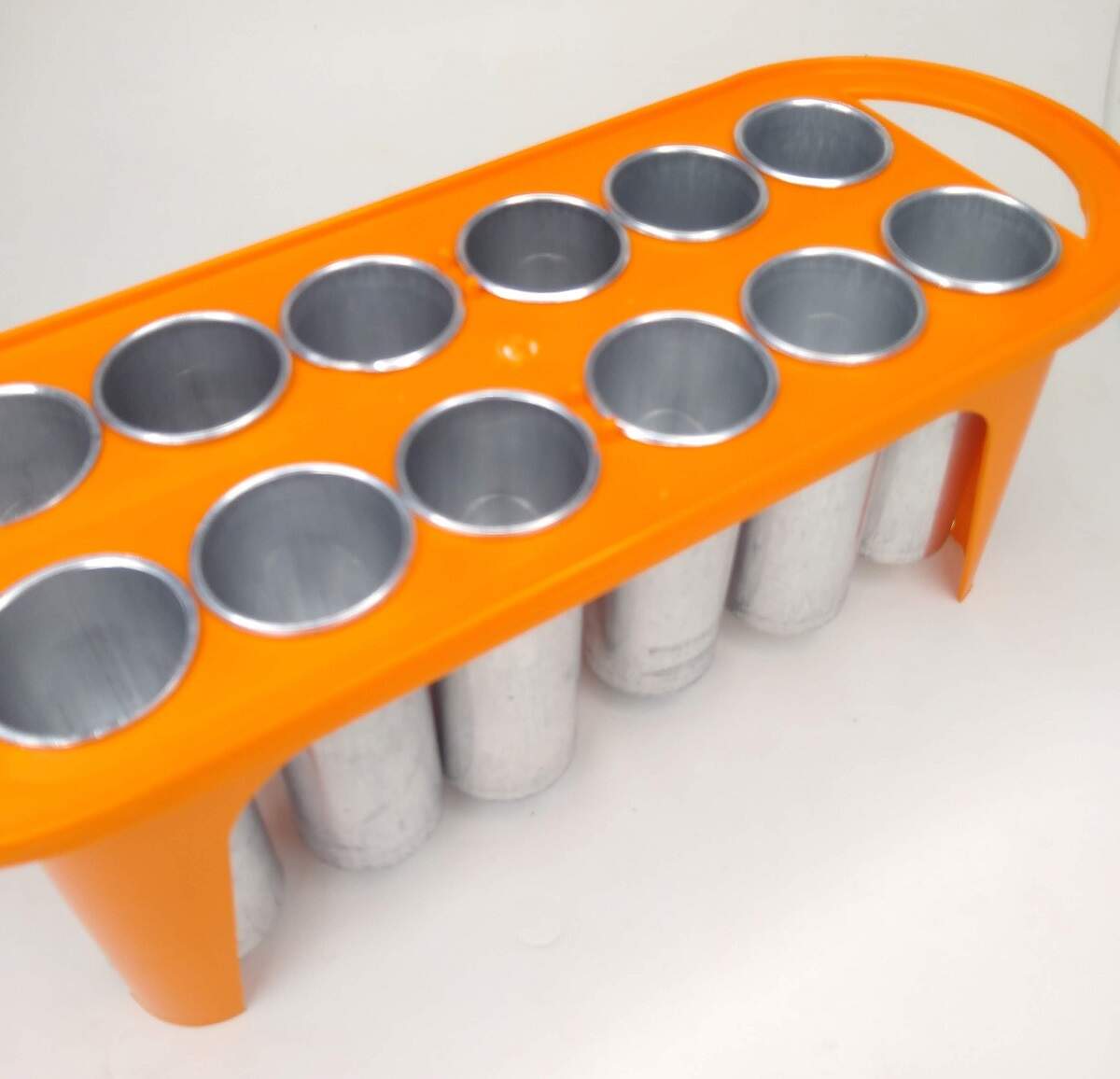 Forma de Picolé Redondo Alumínio 12 Picolés