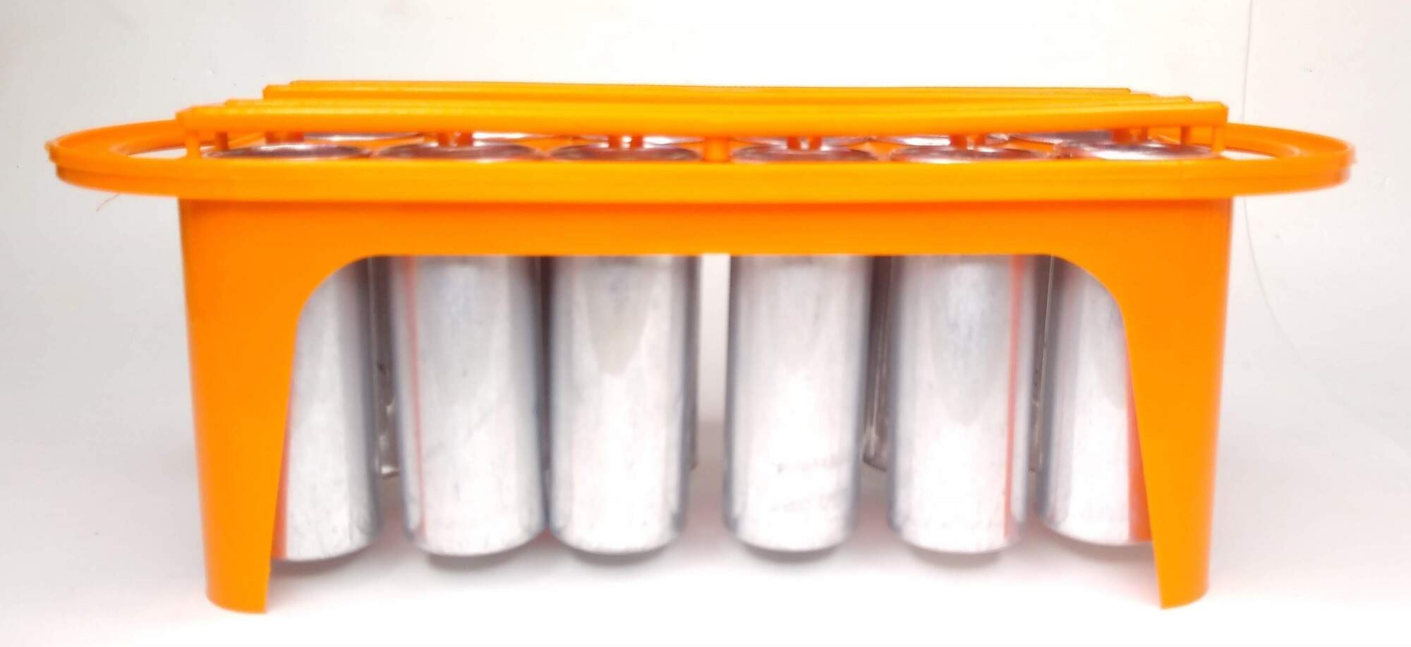 Forma de Picolé Redondo Alumínio 12 Picolés