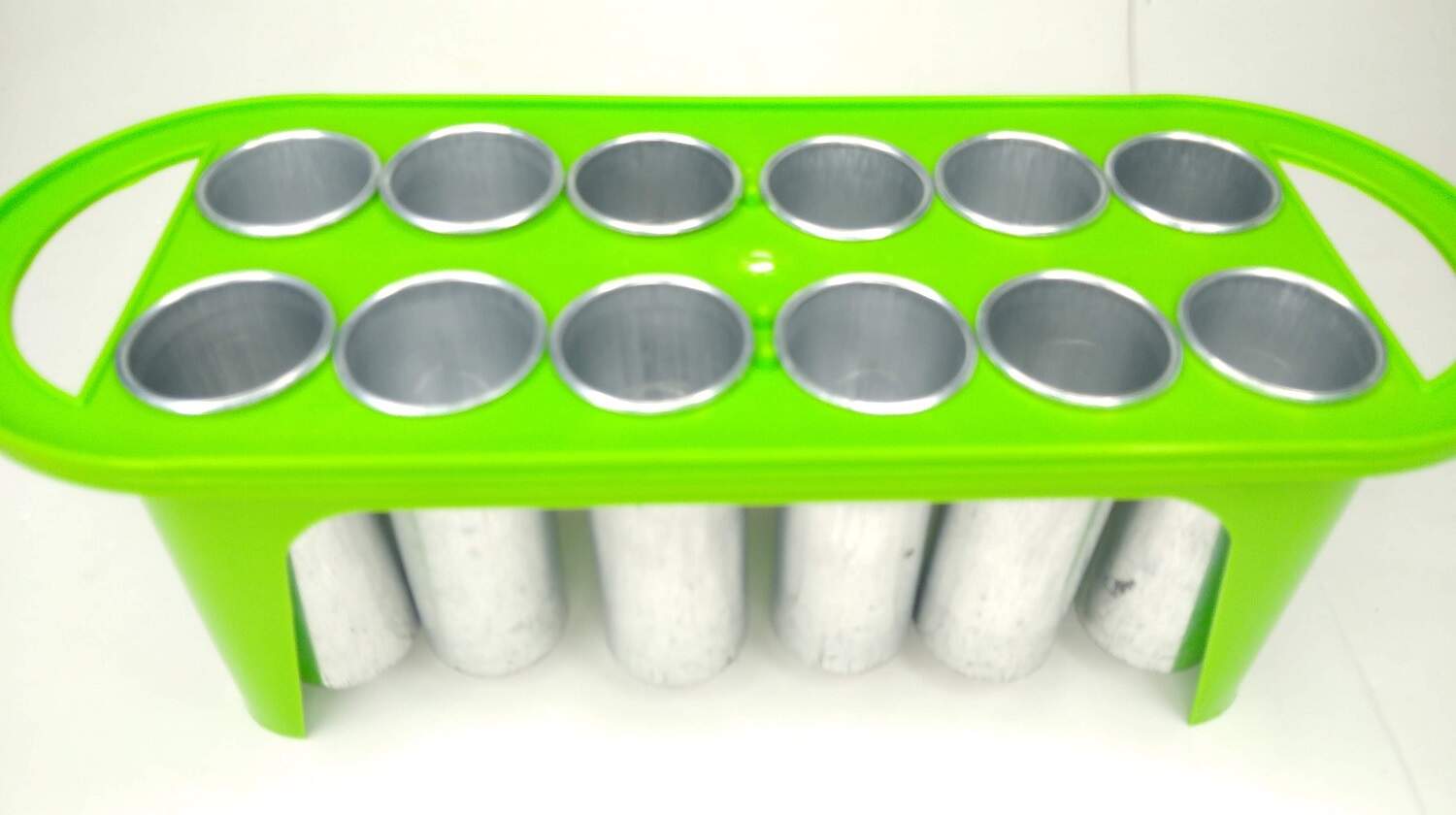 Forma de Picolé Redondo Alumínio 12 Picolés