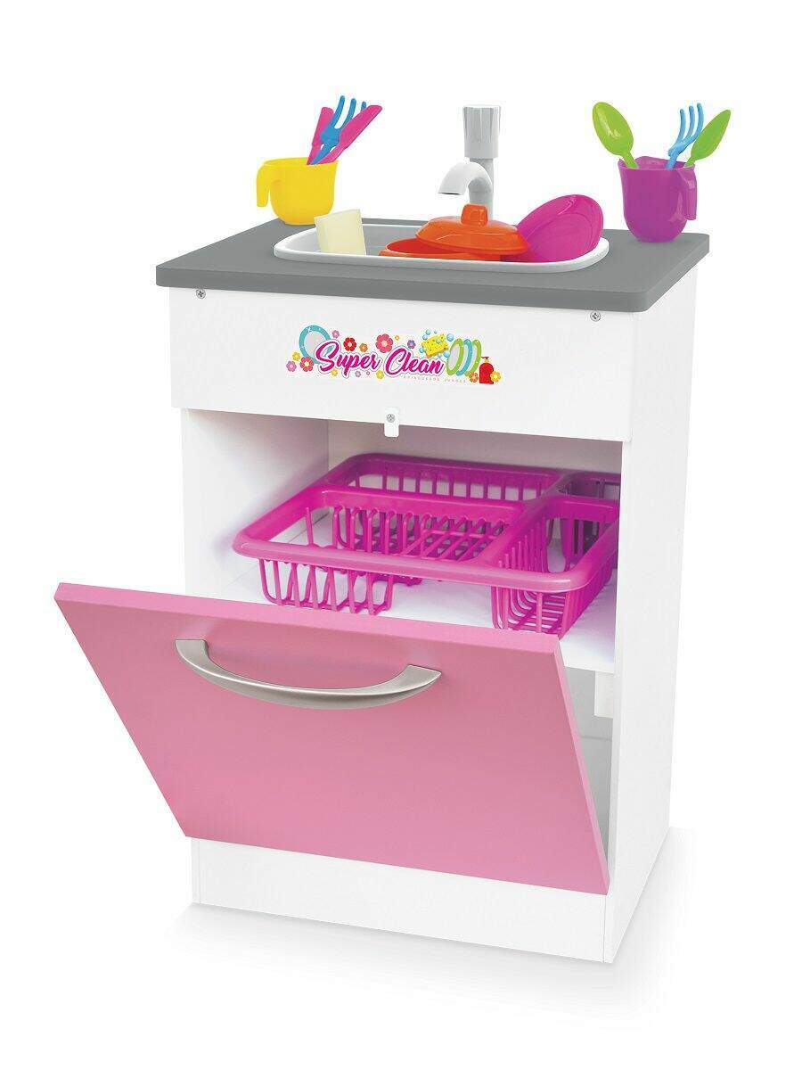 Pia de Brinquedo Infantil Super Clean Junges