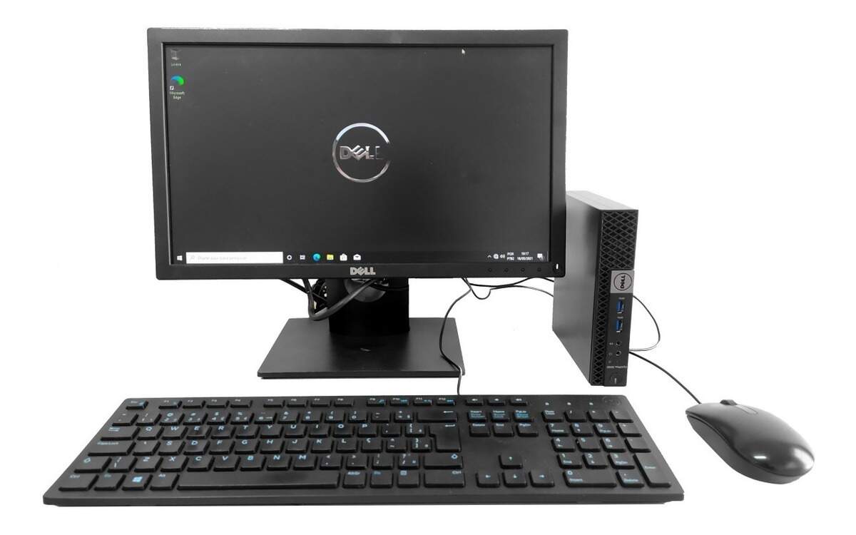 Mini Computador Dell 3040 Core I5 8gb Ram com Teclado e Mouse