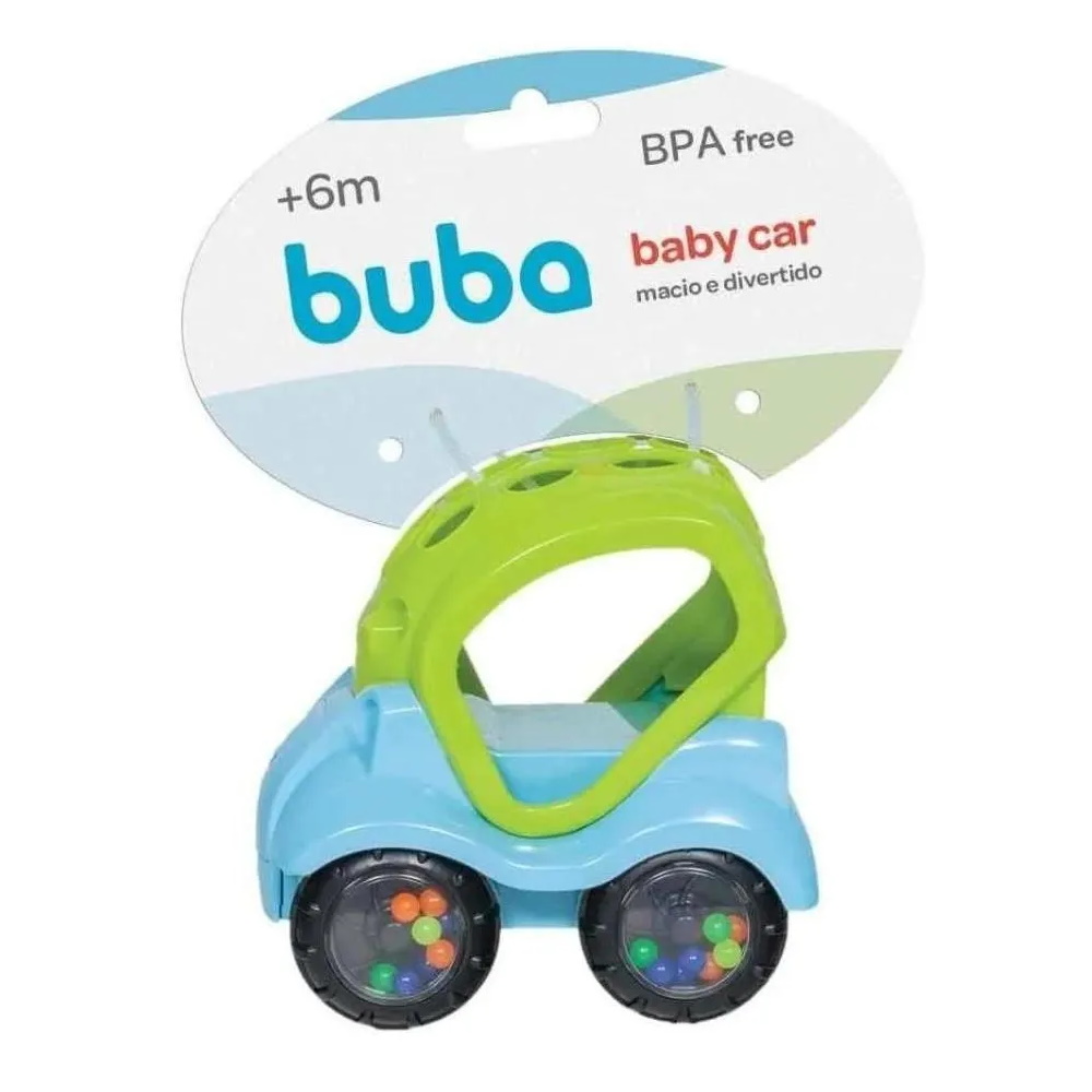 Carrinho Infantil Baby Car Rodas De Chocalho Buba