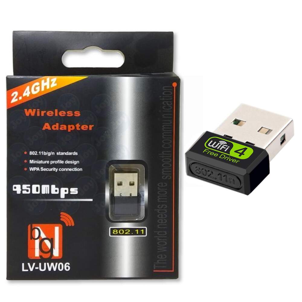 Para Wireless USB Plug And Play PC Desktop 2.4Ghz